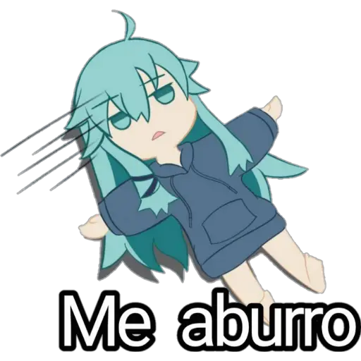 Me aburro #8441001 Sticker de WhatsApp - DescargarStickers