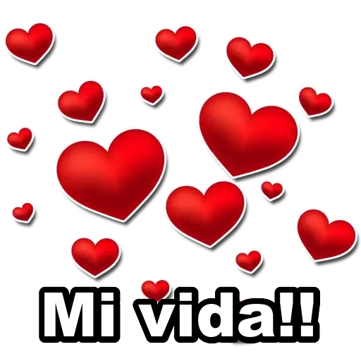 Mi vida!! #0130067 Sticker de WhatsApp - DescargarStickers