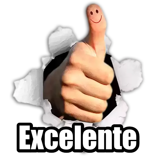 Excelente #2565095 Sticker de WhatsApp - DescargarStickers