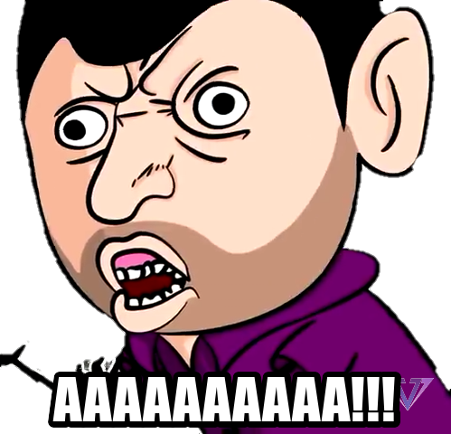 AAAAAAAAAA!!! #5654974 Sticker de WhatsApp - DescargarStickers