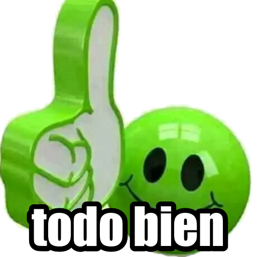 Todo bien #6568716 Sticker de WhatsApp - DescargarStickers