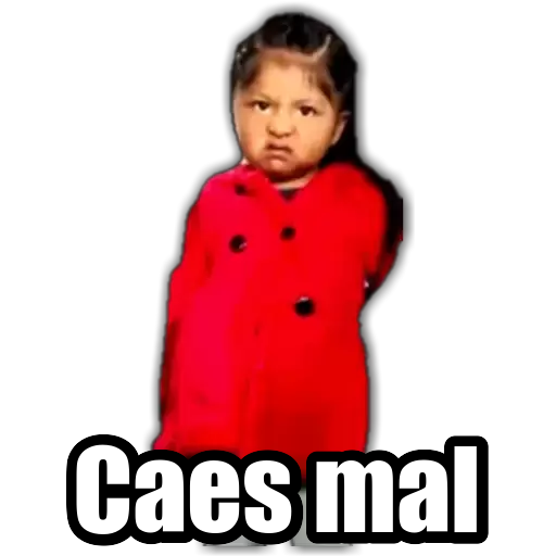 Caes mal Sticker de WhatsApp - DescargarStickers