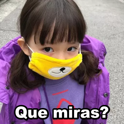 Que miras? Sticker de WhatsApp - DescargarStickers