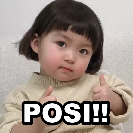 POSI!! Sticker de WhatsApp - DescargarStickers