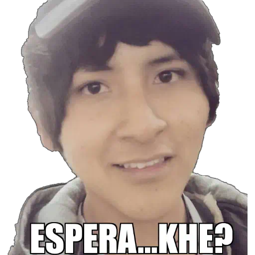 ESPERA..KHE? Sticker de WhatsApp - DescargarStickers