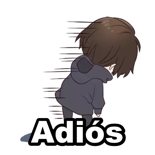 Adiós #199881 Sticker de WhatsApp - DescargarStickers