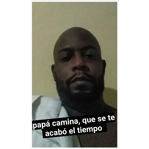 Papa camina, que se te acabo el tiempo Sticker de WhatsApp ...