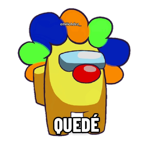 Quede Sticker de WhatsApp - DescargarStickers