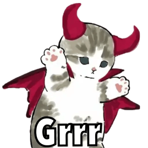 Grrr PNG transparente - Descargar Stickers