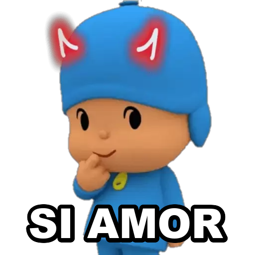 SI AMOR Sticker de WhatsApp - DescargarStickers
