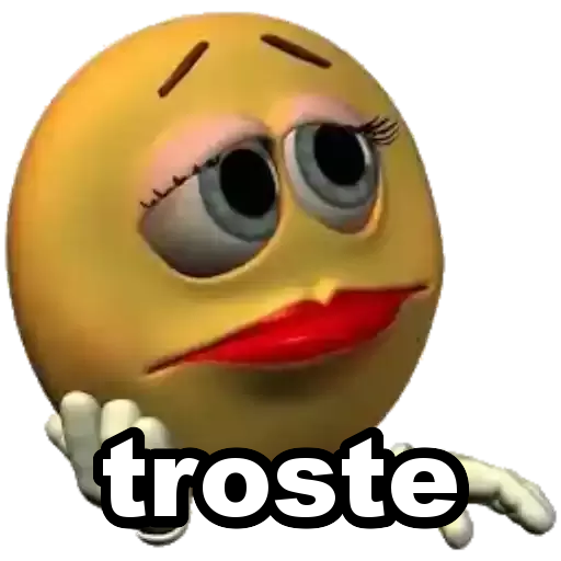 Troste Sticker de WhatsApp - DescargarStickers