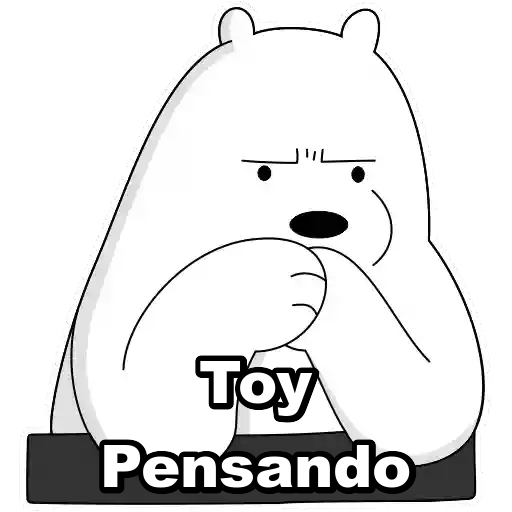 Toy Pensando Sticker de WhatsApp - DescargarStickers