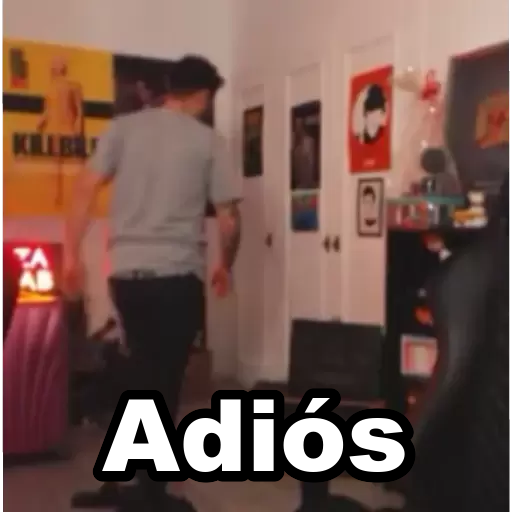 Adiós #238896 Sticker de WhatsApp - DescargarStickers