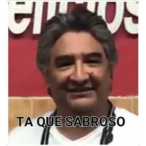 Sticker TA QUE SABROSO PNG - DescargarStickers