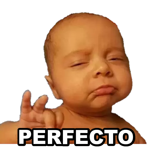 PERFECTO #271441 Sticker de WhatsApp - DescargarStickers