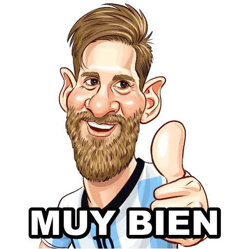 MUY BIEN #496446 Sticker de WhatsApp - DescargarStickers