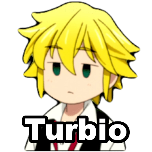 Sticker Turbio PNG - DescargarStickers