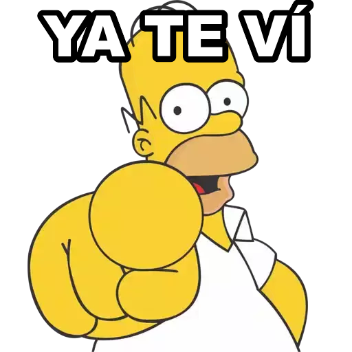 YA TE VÍ #680651 Sticker - DescargarStickers