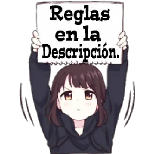 Sticker Reglas en la descripción PNG - DescargarStickers