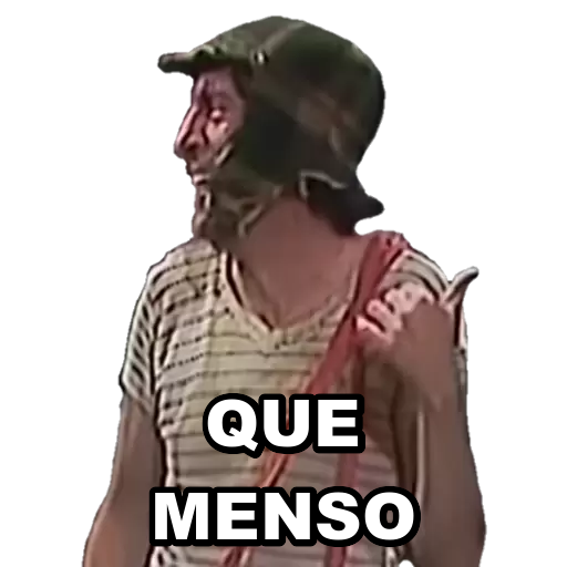 QUE MENSO Sticker de WhatsApp - DescargarStickers