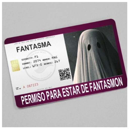 Sticker Fantasma, permiso para estar de fantasmón PNG - DescargarStickers