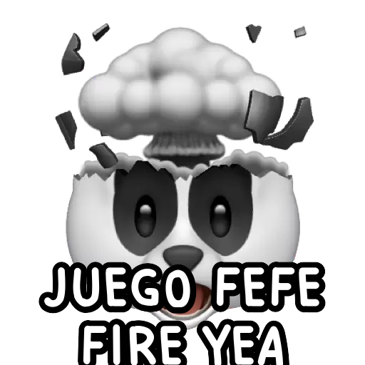 JUEGO FEFE FIRE YEA PNG transparente - Descargar Stickers
