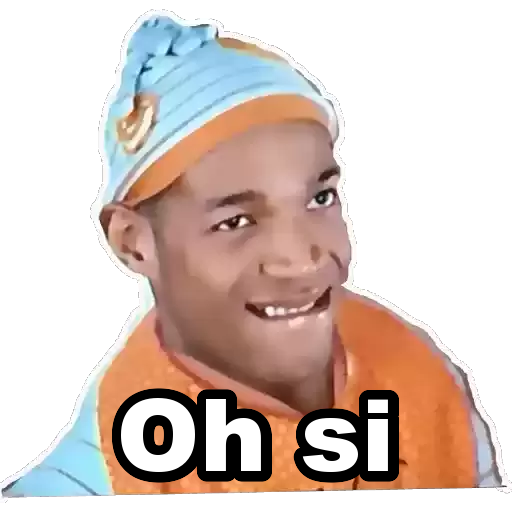 Oh si PNG transparente - Descargar Stickers