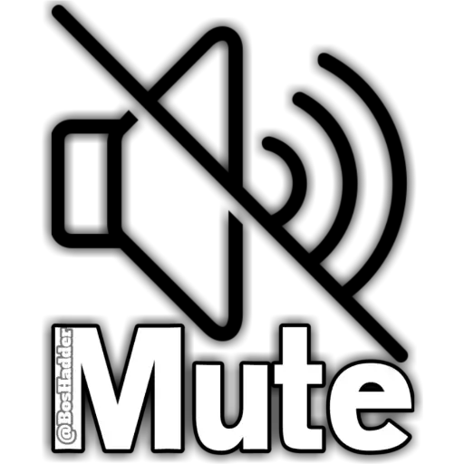 Mute Sticker de WhatsApp - DescargarStickers