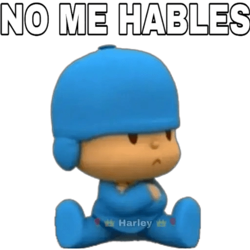 NO ME HABLES #290592 Sticker de WhatsApp - DescargarStickers