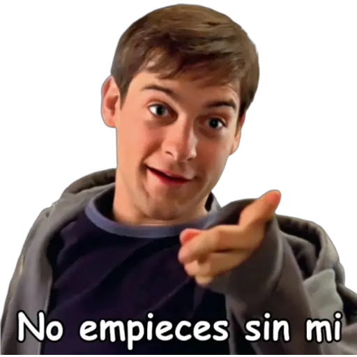 Sticker No empieces sin mi PNG - DescargarStickers
