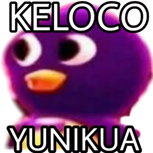 Sticker KELOCO YUNIKUA PNG - DescargarStickers