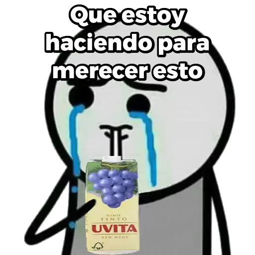 Que estoy haciendo para merecer esto Sticker de WhatsApp ... Que estoy haciendo para merecer esto Sticker de WhatsApp ...