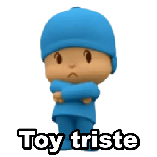Toy triste #475051 Sticker de WhatsApp - DescargarStickers