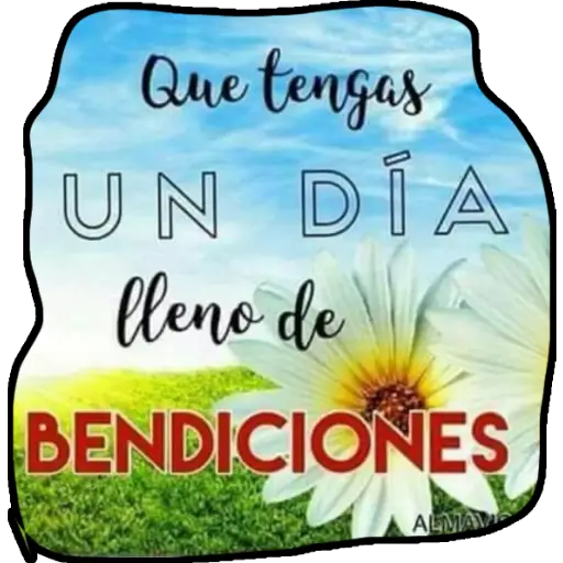 Que tengas un día lleno de bendiciones Sticker de WhatsApp ...