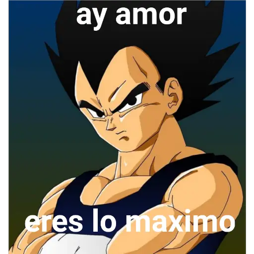 Ay amor eres lo máximo Sticker de WhatsApp - DescargarStickers