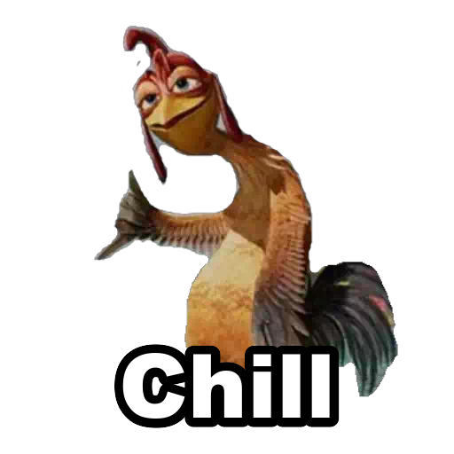 Sticker Chill PNG - DescargarStickers
