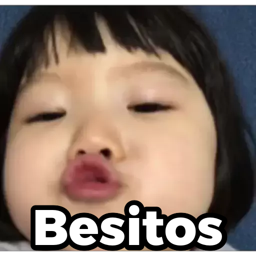 Besitos #871037 Sticker de WhatsApp - DescargarStickers
