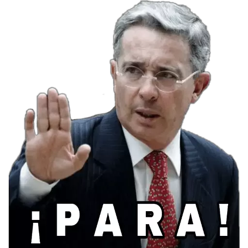 ¡PARA! Sticker de WhatsApp - DescargarStickers