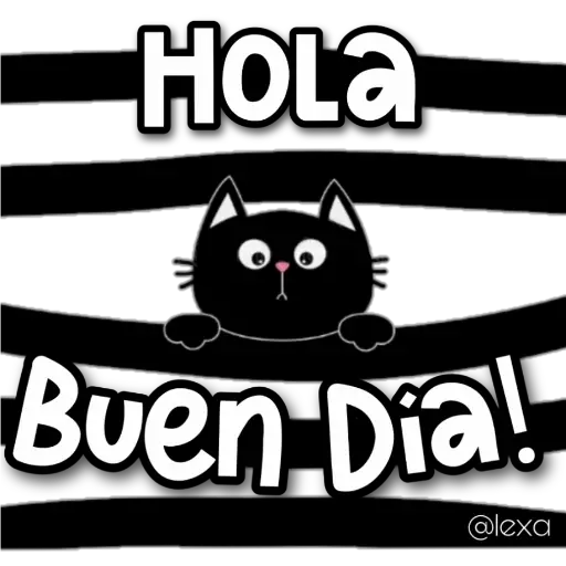 Hola Buen Dia! Sticker de WhatsApp - DescargarStickers