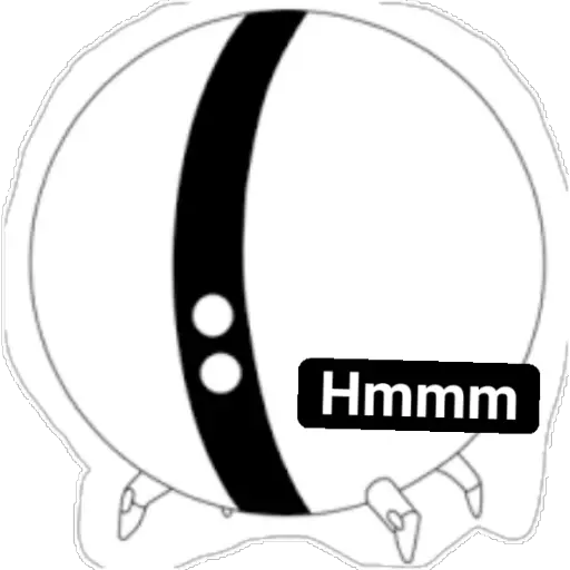 Hmmm #723226 Sticker de WhatsApp - DescargarStickers