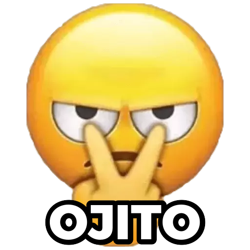 OJITO #808808 Sticker de WhatsApp - DescargarStickers