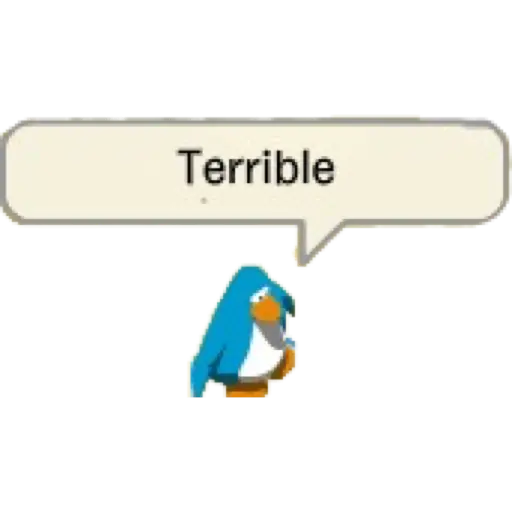 Terrible Sticker de WhatsApp - DescargarStickers