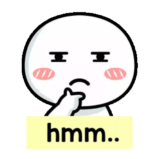 Sticker Hmm .. #964562 GIF - DescargarStickers