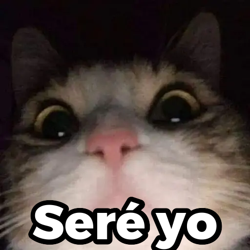 Sticker Seré yo PNG - DescargarStickers