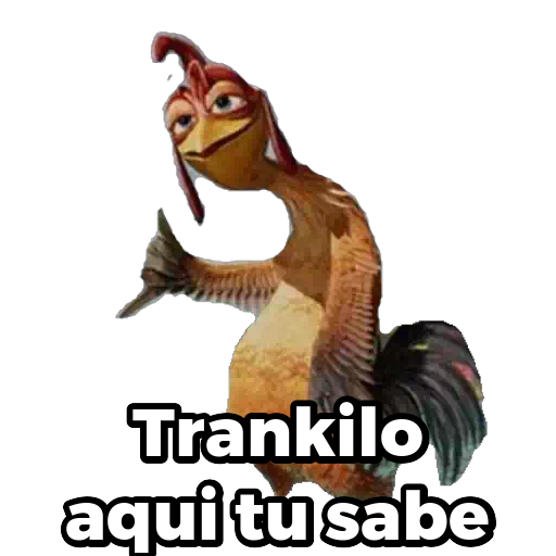 Trankilo aqui tu sabe Sticker de WhatsApp - DescargarStickers
