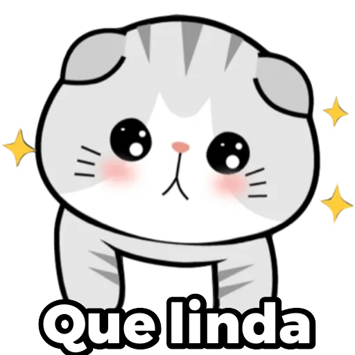 Que linda Sticker de WhatsApp - DescargarStickers