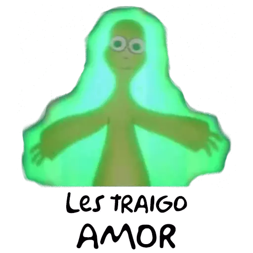 Les traigo amor Sticker de WhatsApp - DescargarStickers