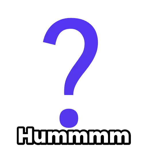 Hummmm Sticker de WhatsApp - DescargarStickers