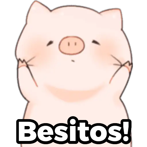 Sticker Besitos! #564602 PNG - DescargarStickers