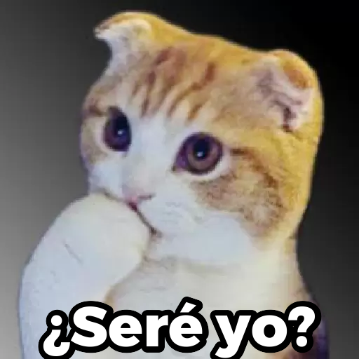 ¿Seré yo? #729420 - DescargarStickers